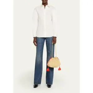 Bottega Veneta Suede Pouch With Tassels