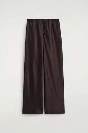 Cos Satin Wide-leg Pants