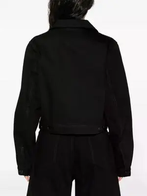 LEMAIRE Button-fastening Flap-pocket Jacket - Black