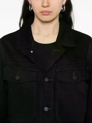 LEMAIRE Button-fastening Flap-pocket Jacket - Black