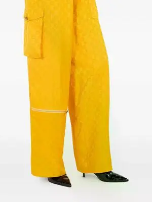 Roberto Cavalli Patterned Cargo Trousers