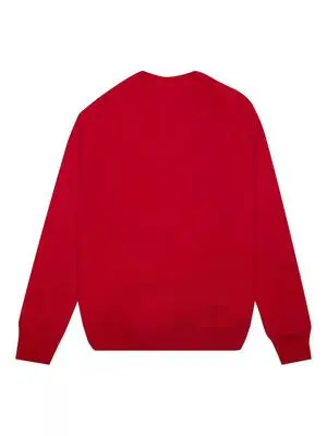 Play Comme Des Garcon Heart-embellished Sweater - Red