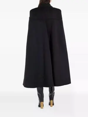 Roberto Cavalli Zip-front Shoulder-padded Cape