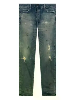 John Elliott Frayed Distressed Jeans