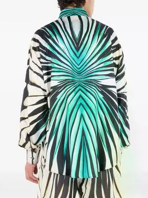 Roberto Cavalli Printed Button-up Shirt