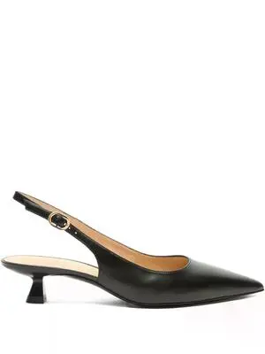STUART WEITZMAN 35mm Sculpt Slingback Pumps - Black