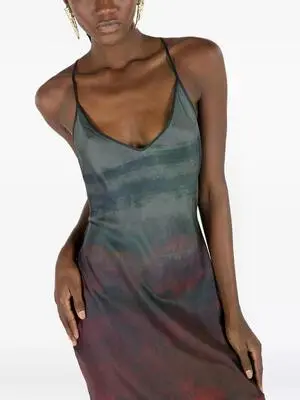 Roberto Cavalli Spaghetti-strap Dress
