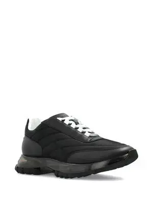 Givenchy Quilted Transparent-sole Sneakers - Black
