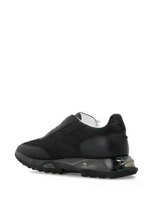 Givenchy Quilted Transparent-sole Sneakers - Black