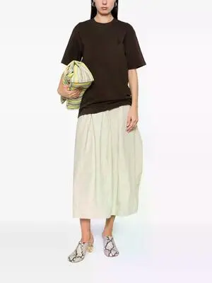 JW Anderson Embroidered Cotton T-shirt