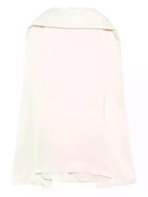 TOTEME Scarf-detail Mini Dress - Neutrals