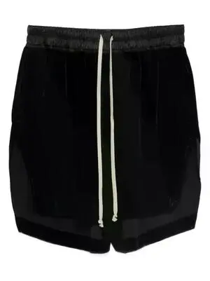 Rick Owens Drawstring Straight-hem Shorts