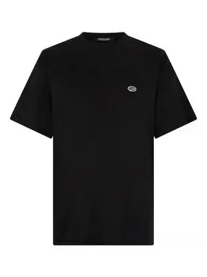 Roberto Cavalli Logo-patch T-shirt