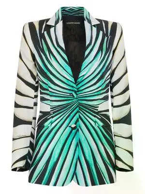 Roberto Cavalli Printed Blazer