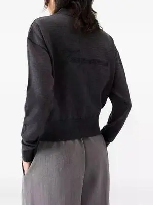 Jacquemus V-neck Wool Cardigan