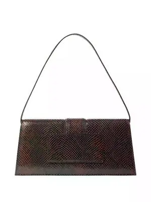 Jacquemus Le Chouchou Snakeskin Leather Shoulder Bag