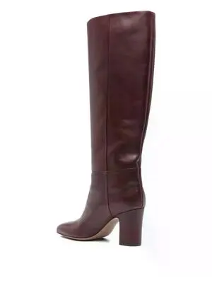 Paris Texas 70mm Leather Block-heel Boots