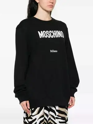 Moschino Print Crewneck Sweatshirt