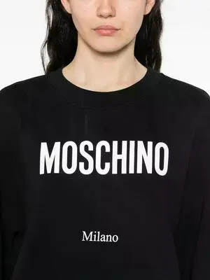 Moschino Print Crewneck Sweatshirt