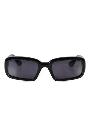 PORT TANGER Mektoub Rectangle-frame Sunglasses - Black