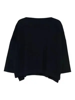 DANIELA GREGIS Boat-neck Wool Sweater