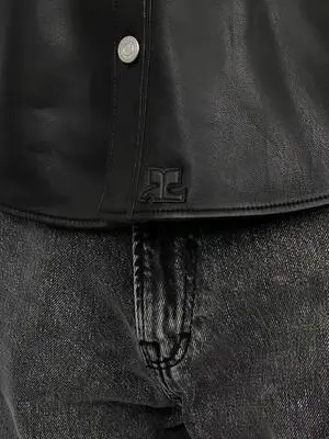 COURREGES Leather Shirt