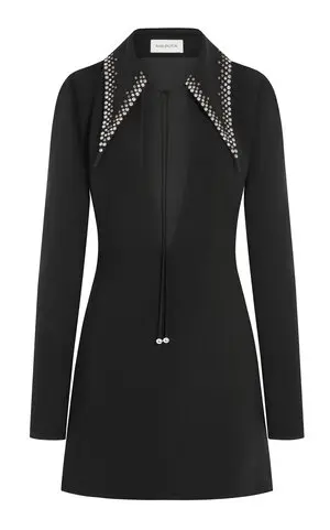 16Arlington Imre Embellished Mini Dress - Black