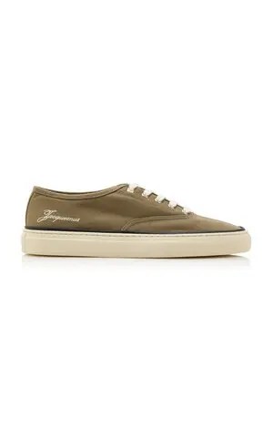 Jacquemus The Fefe Cotton Sneakers - Green