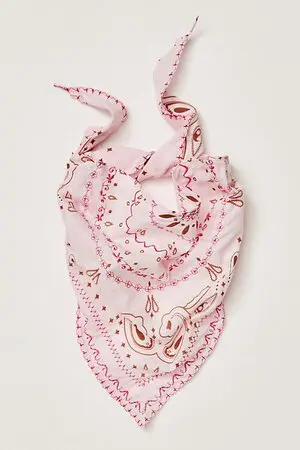 CURRIED MYRRH Freebird Hair Scarf - Pink