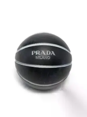 Prada Basketball Single Earring - Black