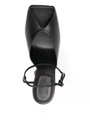 A.W.A.K.E. Mode 100mm Curved-heel Open-toe Mules