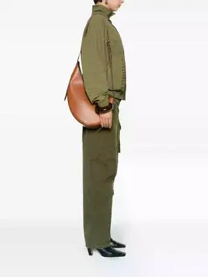 Soeur Wimona Leather Shoulder Bag - Brown