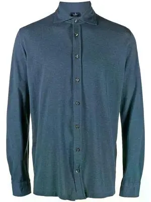 BARBA NAPOLI Long-sleeve Cotton Shirt