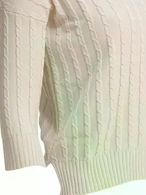 RAKKI Cable-knit Cotton Sweater