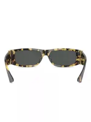 Versace Medusa Head Rectangle-frame Sunglasses