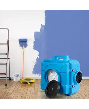 COSTWAY Industrial Commercial Hape Air Scrubber Negative Air Purifier 500-2000sq.ft