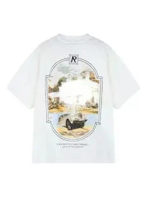 REPRESENT Revere Manor Print T-shirt - White