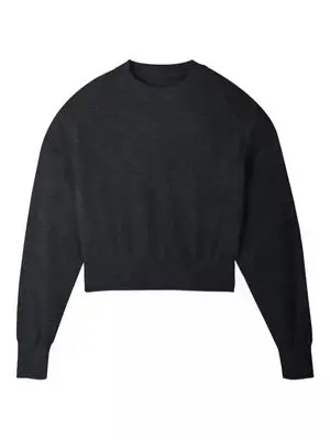 Jacquemus Crew-neck Sweatshirt - Black