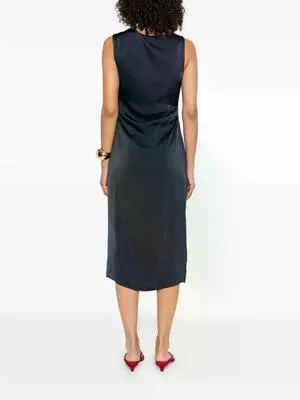 Theory Draped Cowl-neck Dress