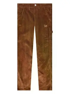 Needles Corduroy Butterfly Trousers - Brown