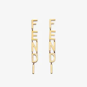 Fendi Graphy Drop Earrings