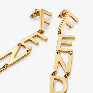 Fendi Graphy Drop Earrings