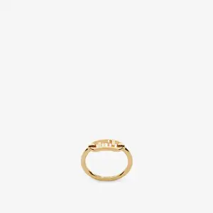 Fendi O'lock Motif Ring - Gold