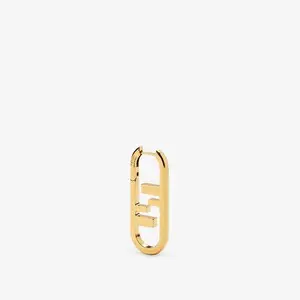 Fendi O'lock Single Earring - Gold