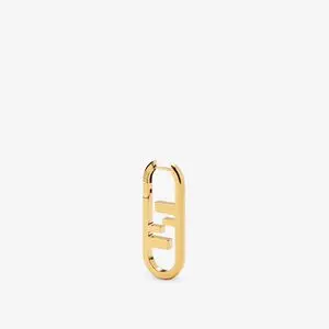 Fendi O'lock Single Earring - Gold
