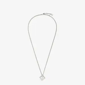 Fendi Forever Ff Pendant Necklace