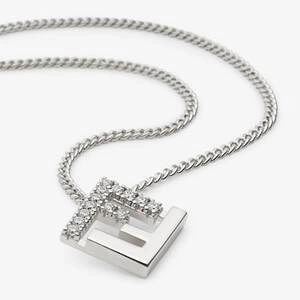 Fendi Forever Ff Pendant Necklace