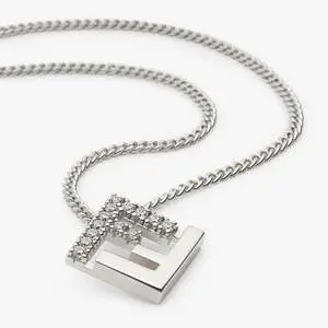 Fendi Forever Ff Pendant Necklace