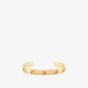 Fendi Forever Cuff Bracelet Gold