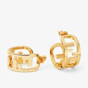 Fendi O'lock Hoop Earrings